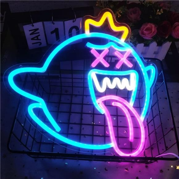 Urban Outfitters | Wall Decor | Boo Mario Kart Ghost Cartoon Video Game ...